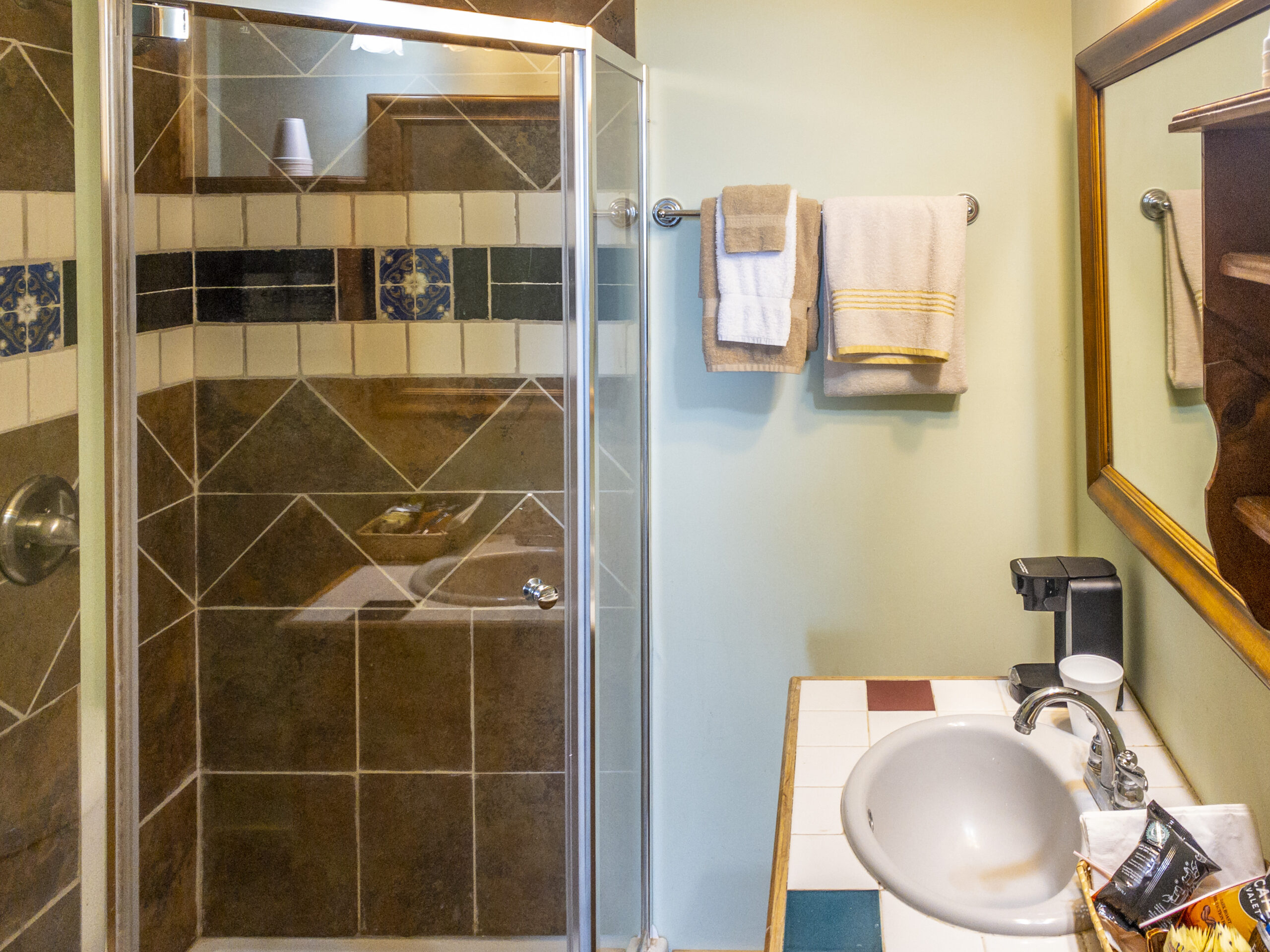 Downstairs En-Suite (Sage) | The Chili Line Depot